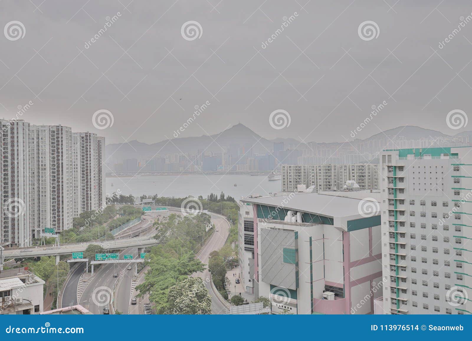 A Hight View of Residential Building Area Editorial Stock Image - Image ...