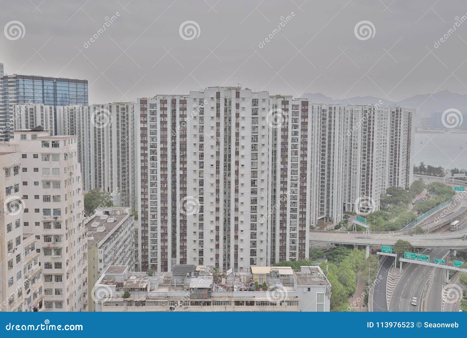 A Hight View of Residential Building Area Editorial Stock Photo - Image ...