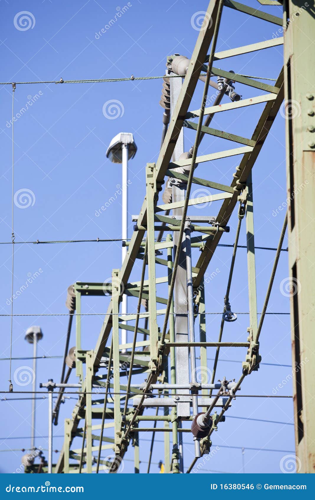 Hight Voltage Line stock photo. Image of tower, electricity - 16380546