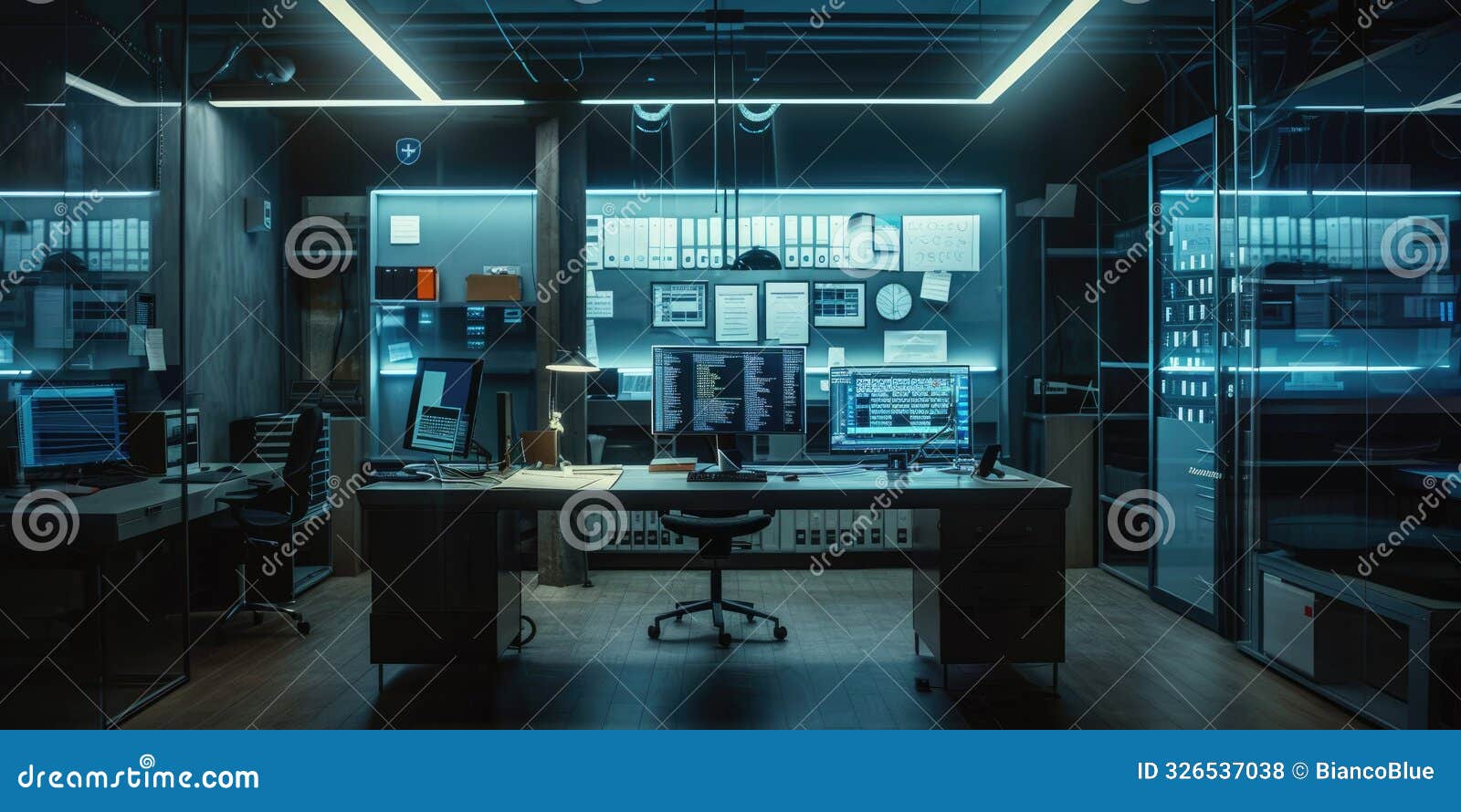 The Advanced Cyber Security Command Center Uses Technology To Monitor ...