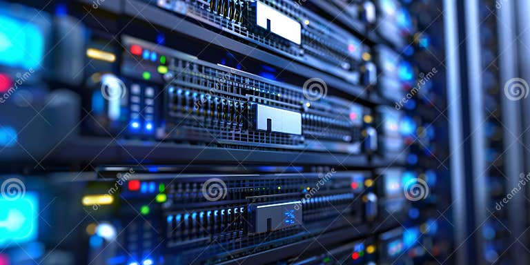 HighTech Server Rack Data Center Infrastructure for Optimal Performance ...