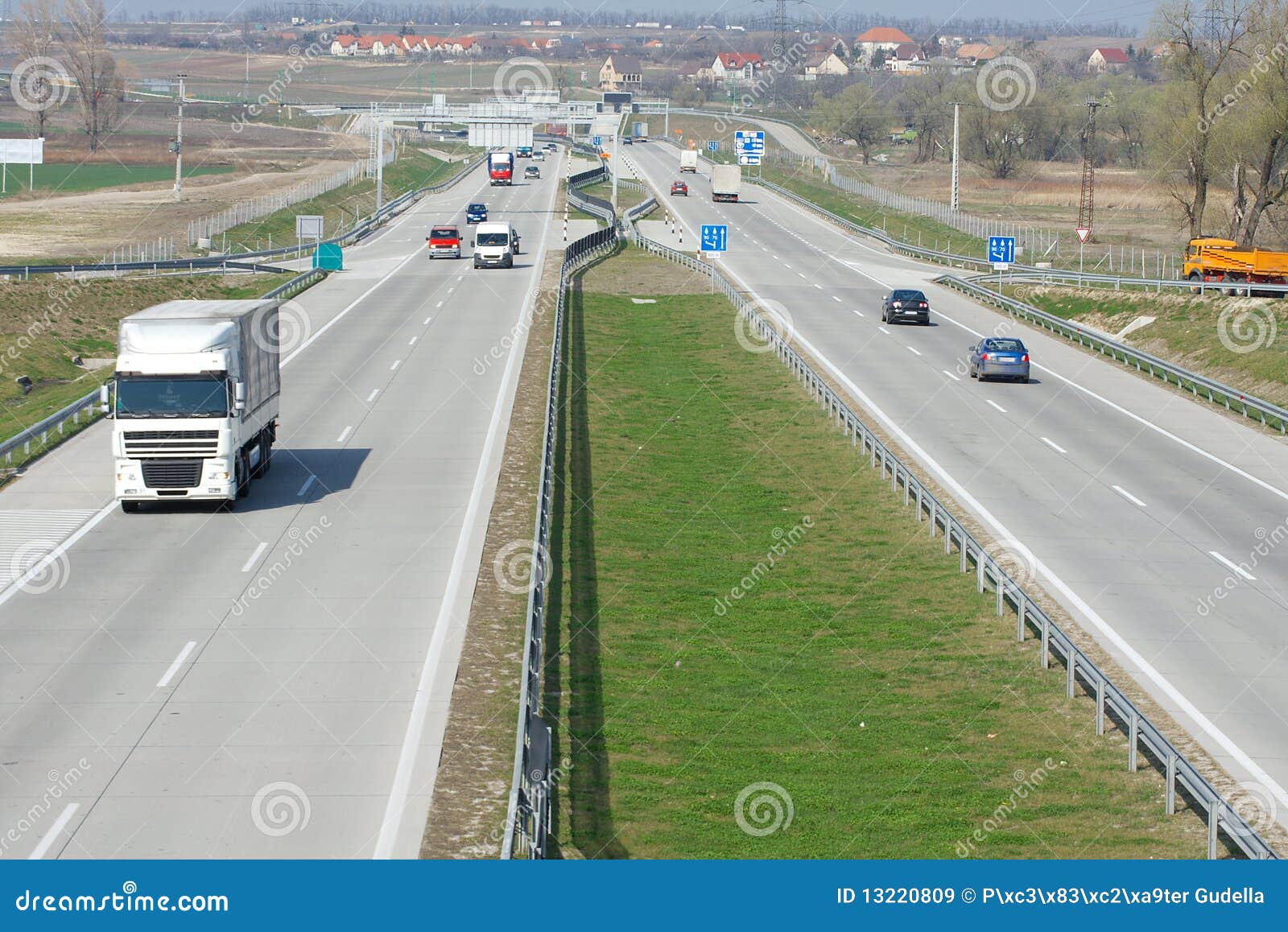 Highway stock image. Image of freight, route, traffic - 13220809