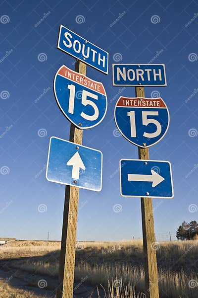 Highway 15 sign stock image. Image of arrow, directional - 5832227