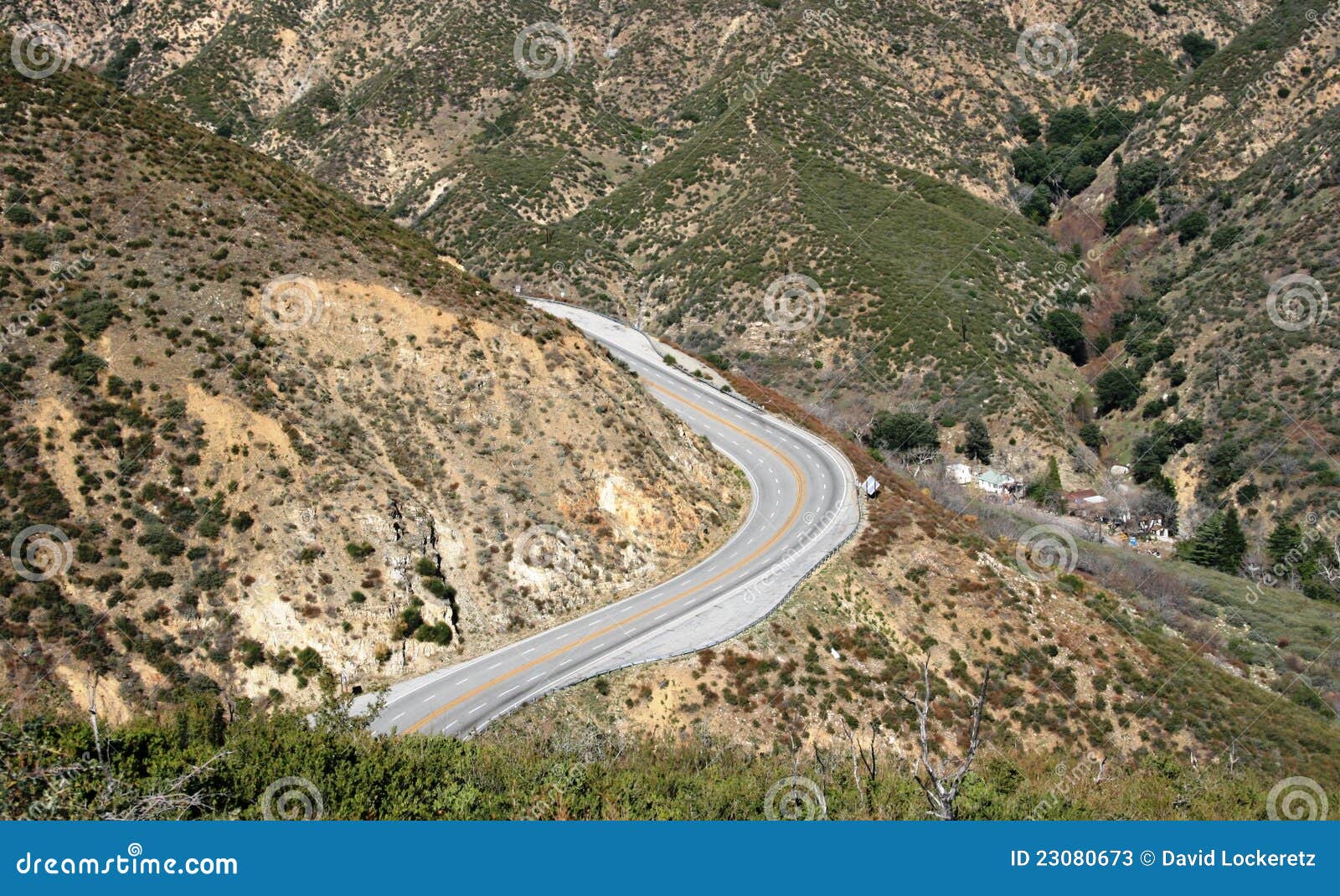 Highway 18 Panorama stock image. Image of curve, street - 23080673