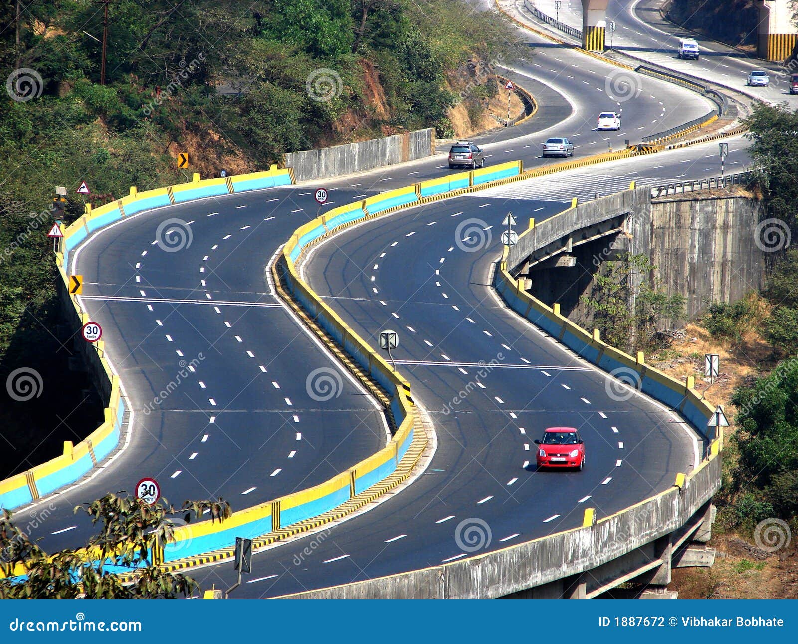 Highway stock photo. Image of road, flyover, vehicle, traffic - 1887672
