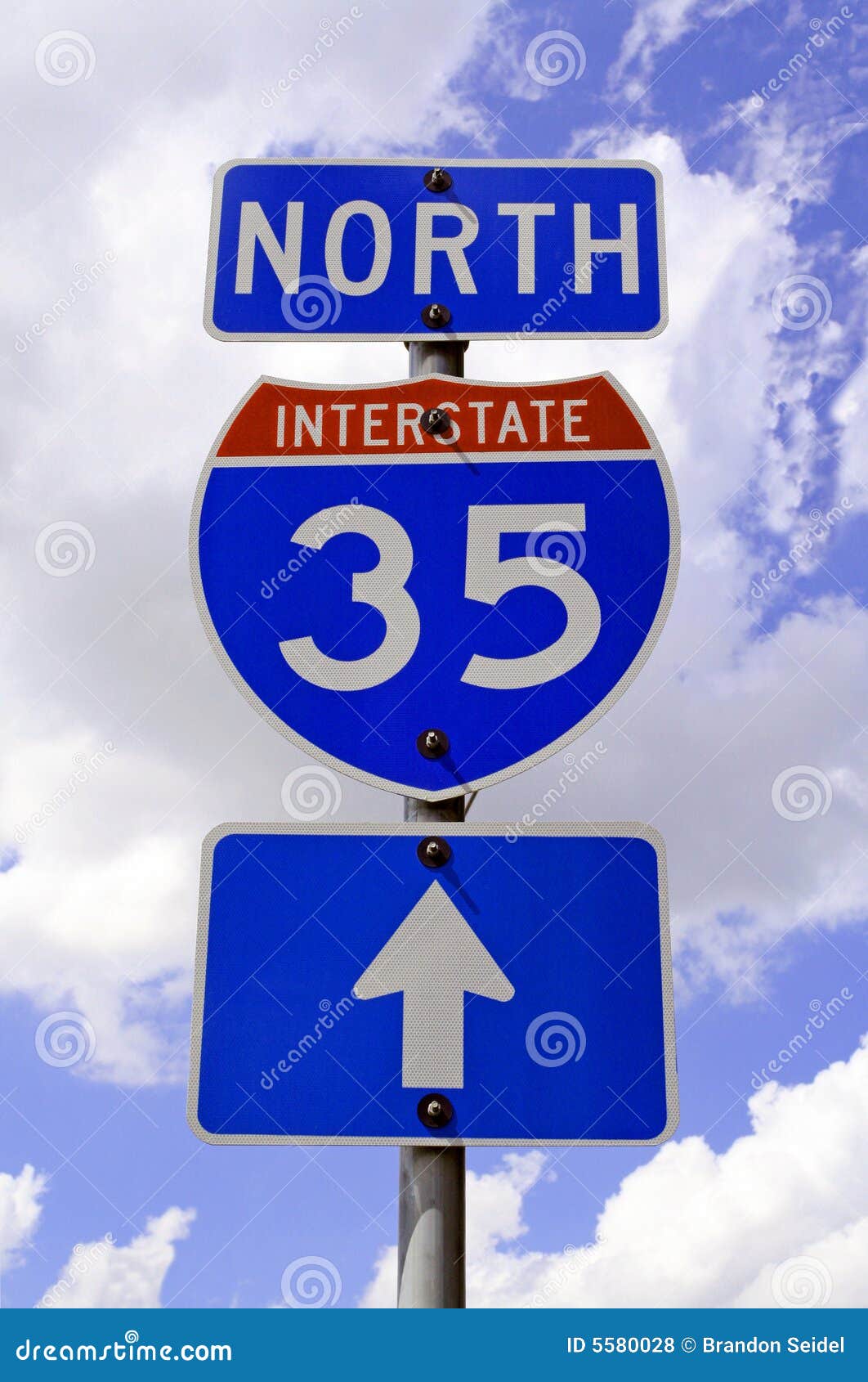 Highway 35 Road Sign stock photo. Image of direction, state - 5580028