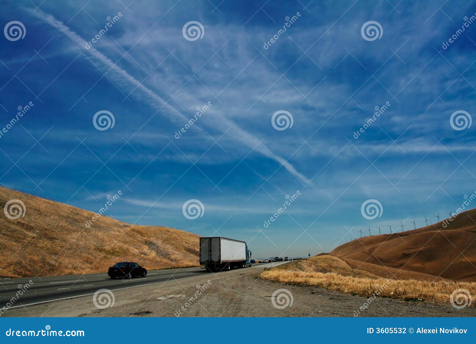 Highway 580 in California stock photo. Image of scene - 3605532