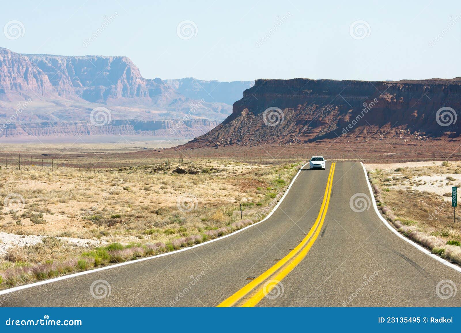 Highway in Arizona stock image. Image of road, colorado - 23135495