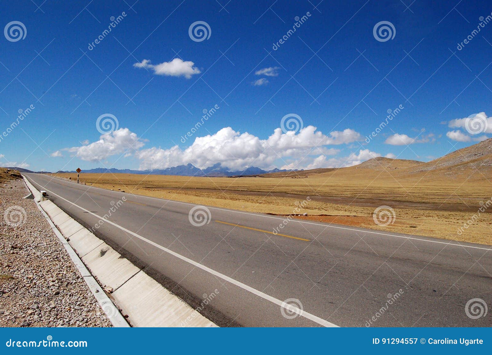 Highway stock image. Image of pista, peru, nature, land - 91294557