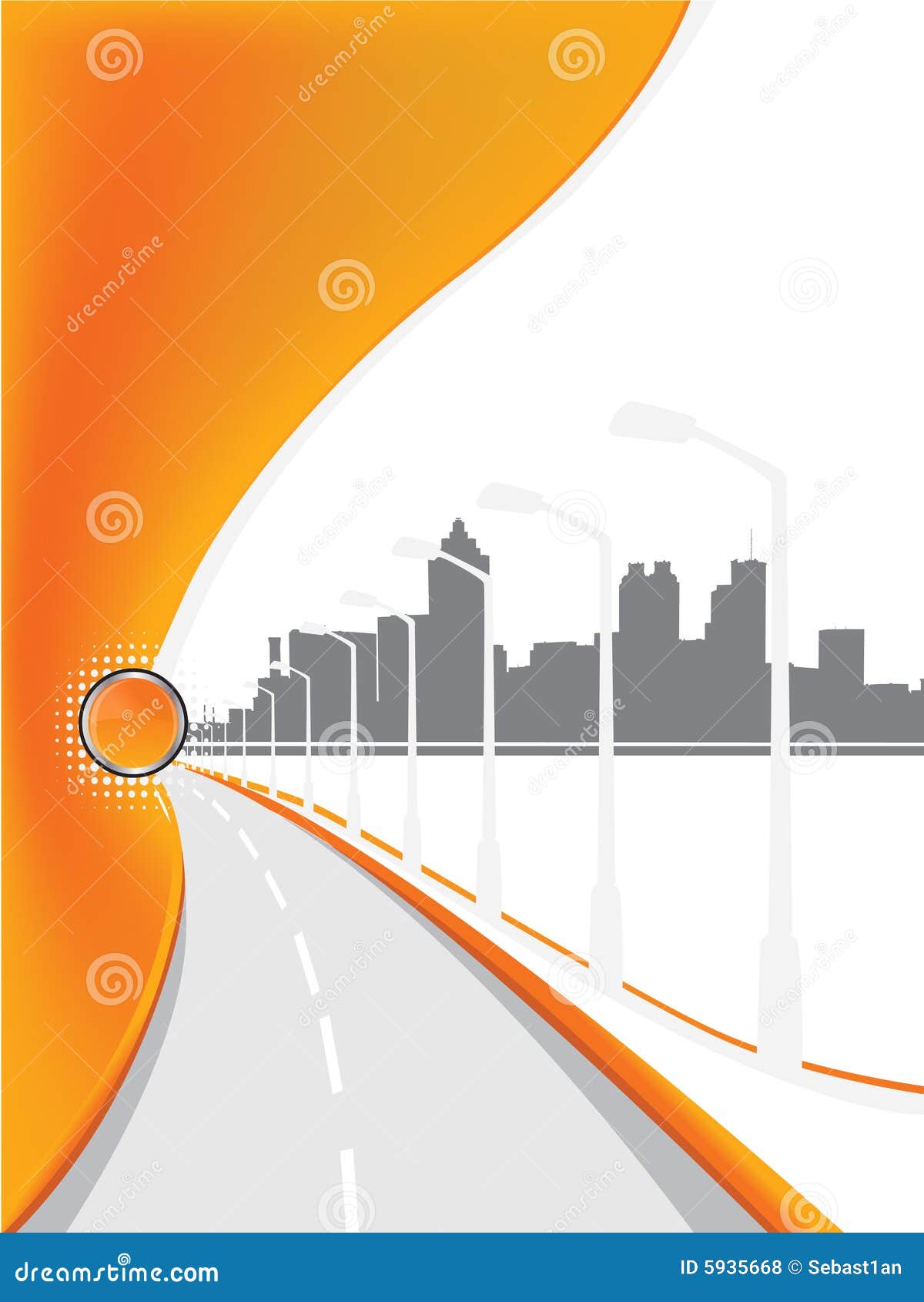 Highway Background Stock Illustration | CartoonDealer.com #31670458