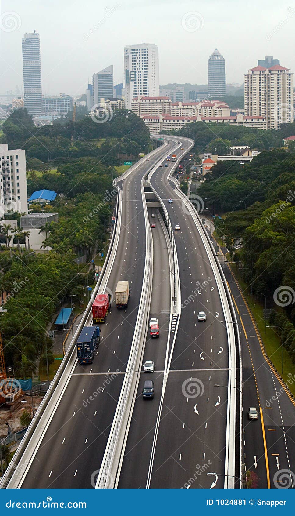 Highway bridge stock image. Image of deck, highway, long - 1024881