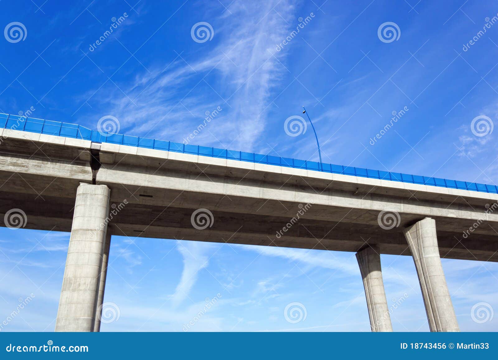Highway bridge stock photo. Image of curve, highway, route - 18743456