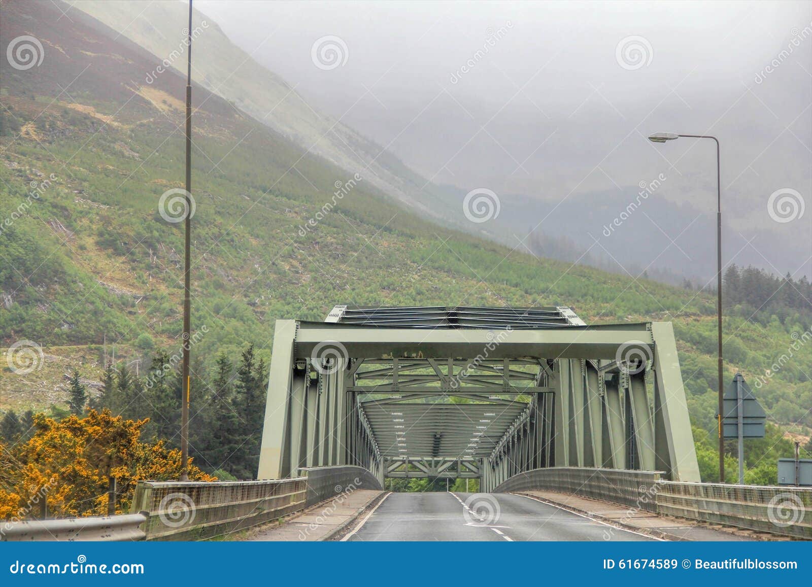 Highway bridge stock image. Image of nature, countryside - 61674589