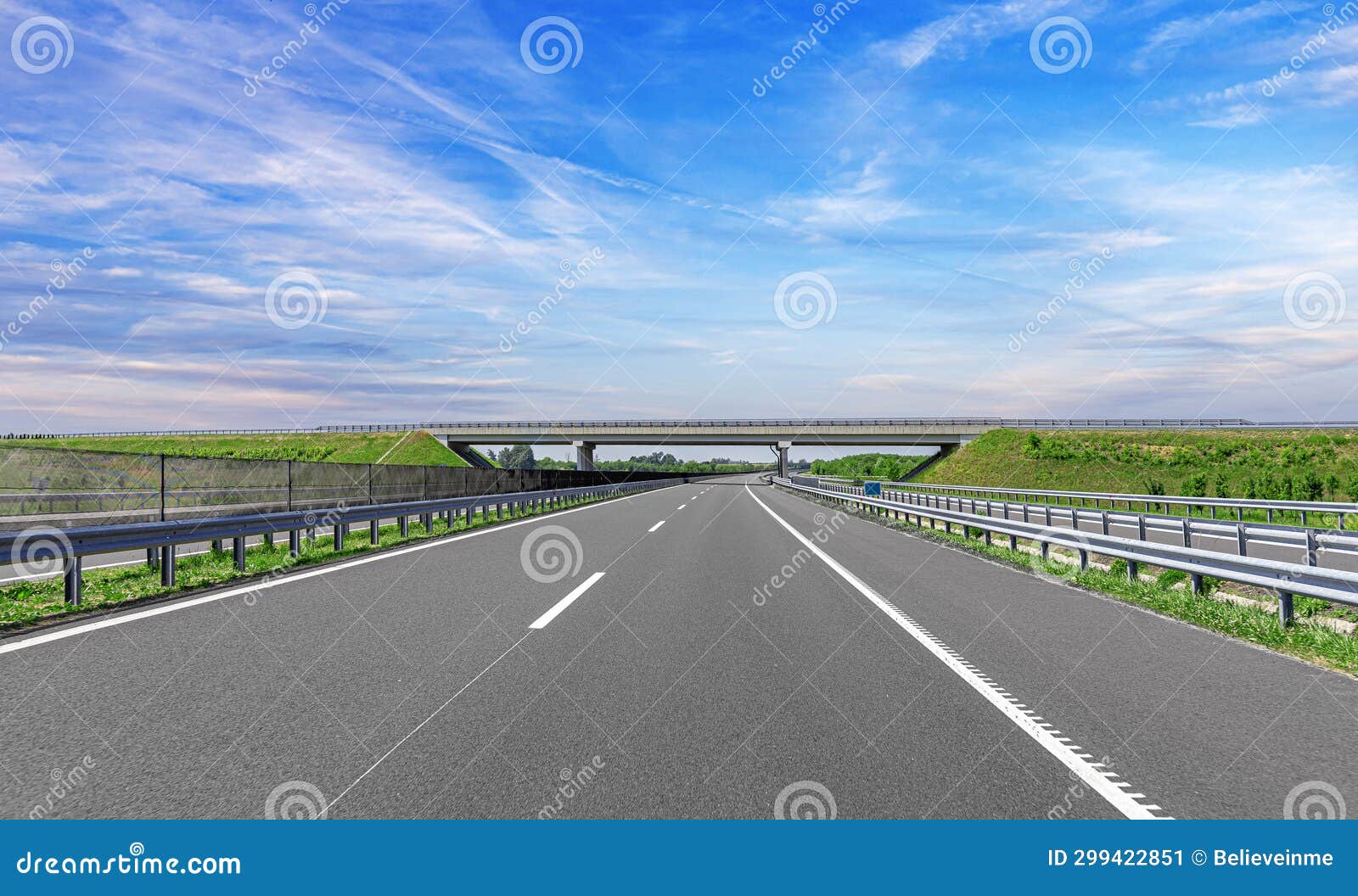 Bridge on the road. stock image. Image of cars, overpass - 299422851