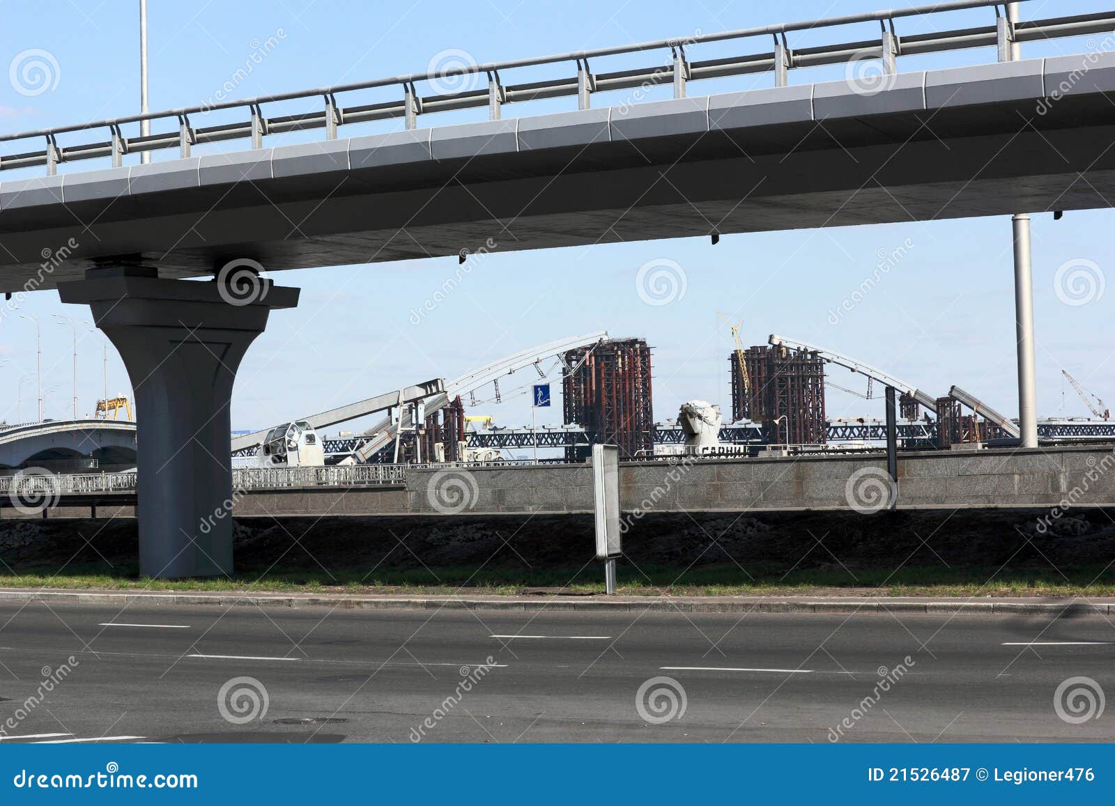 Highway and bridges stock image. Image of bridging, cement - 21526487