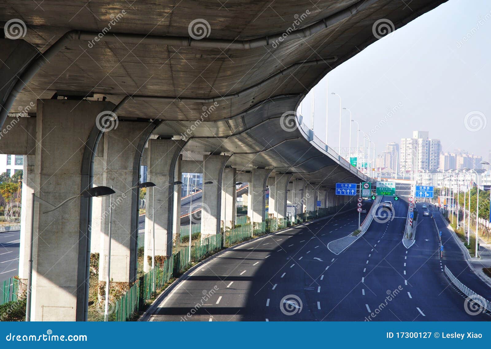 Highway bridges 5 stock image. Image of lanes, concrete - 17300127