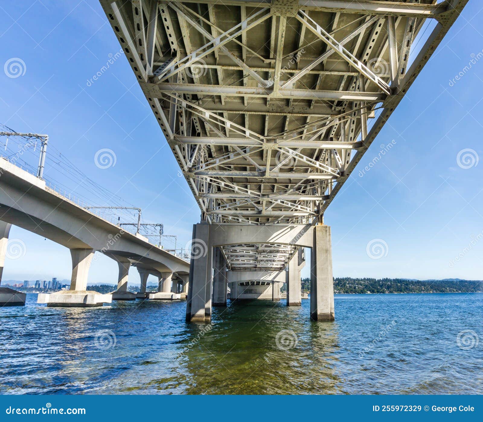 Highway Bridges Architecture 4 Stock Image - Image of transportation ...