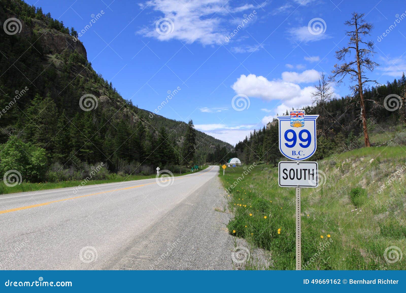 Highway 99 stock photo. Image of nine, scenic, asphalt - 49669162