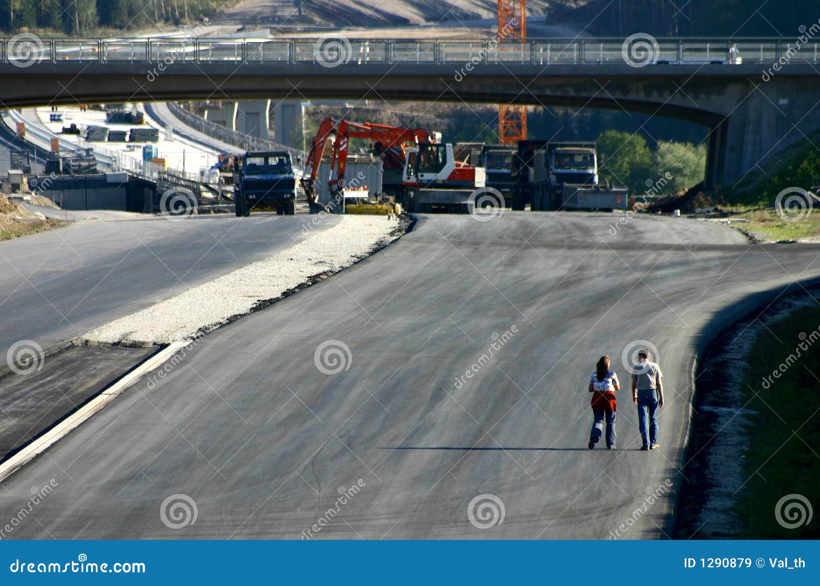 Highway building stock image. Image of highway, construction - 1290879
