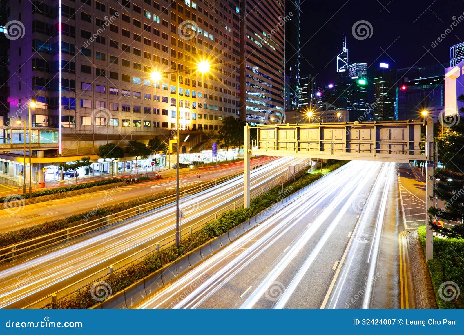 Highway in city stock image. Image of turnpike, speedy - 32424007