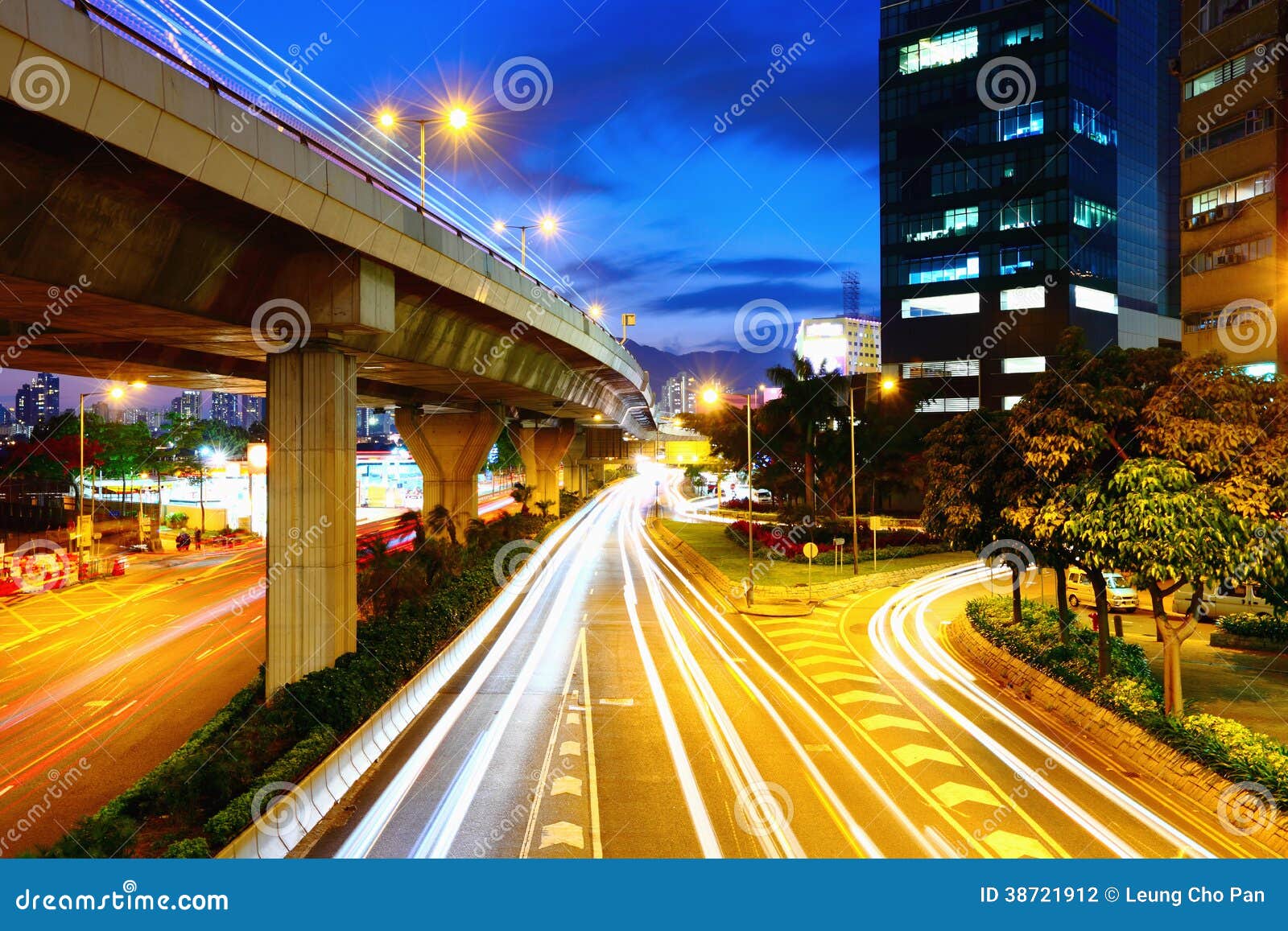 Highway in city stock photo. Image of town, modern, freeway - 38721912