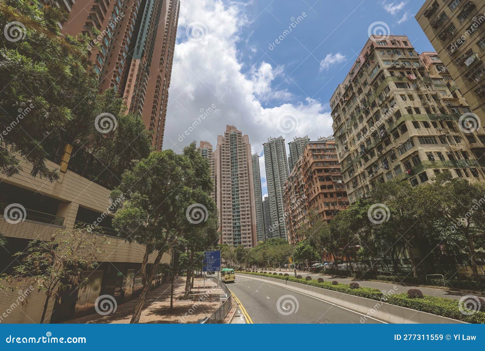 Highway with Cityscape, the Street View at HK May 4 2023 Editorial ...