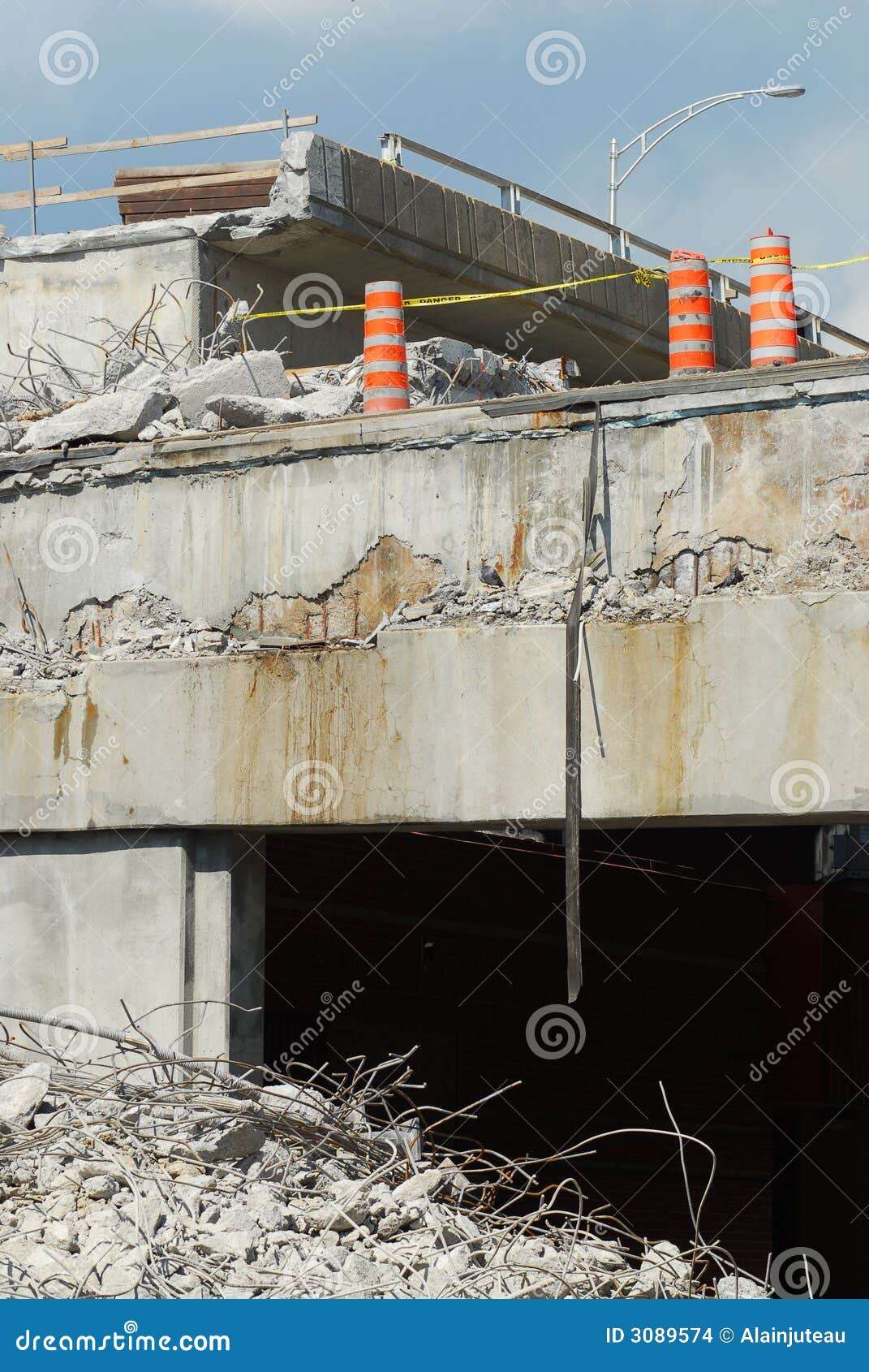 Highway collapse 6 stock photo. Image of bridge, structure - 3089574