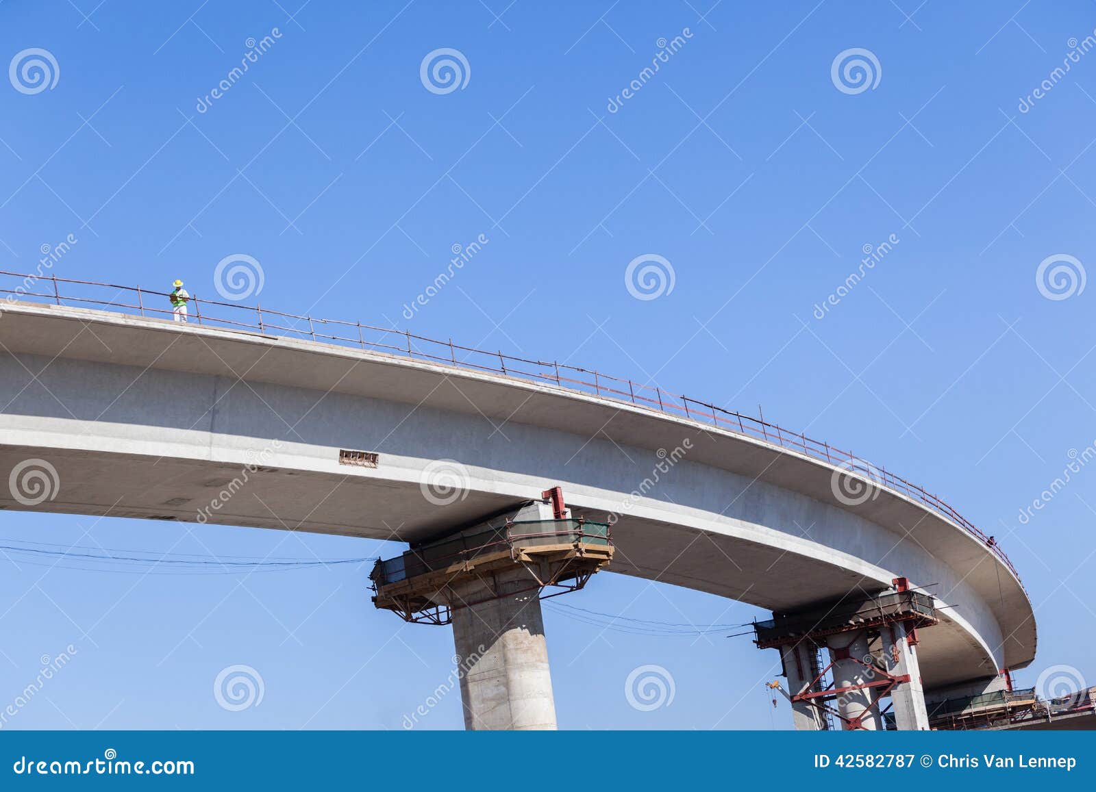 Highway Construction stock image. Image of intersection - 42582787