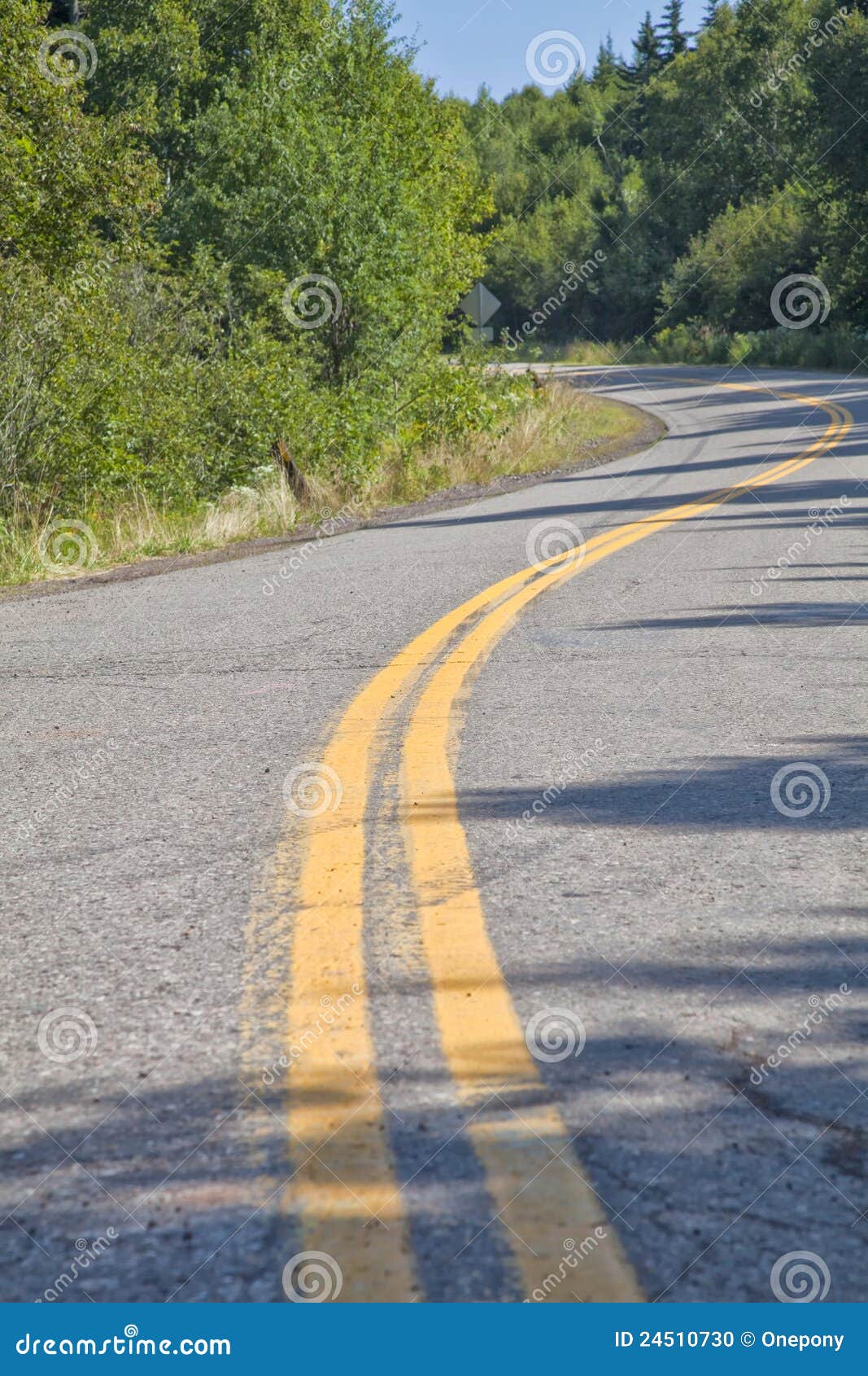 Highway Curve stock photo. Image of backgrounds, trip - 24510730