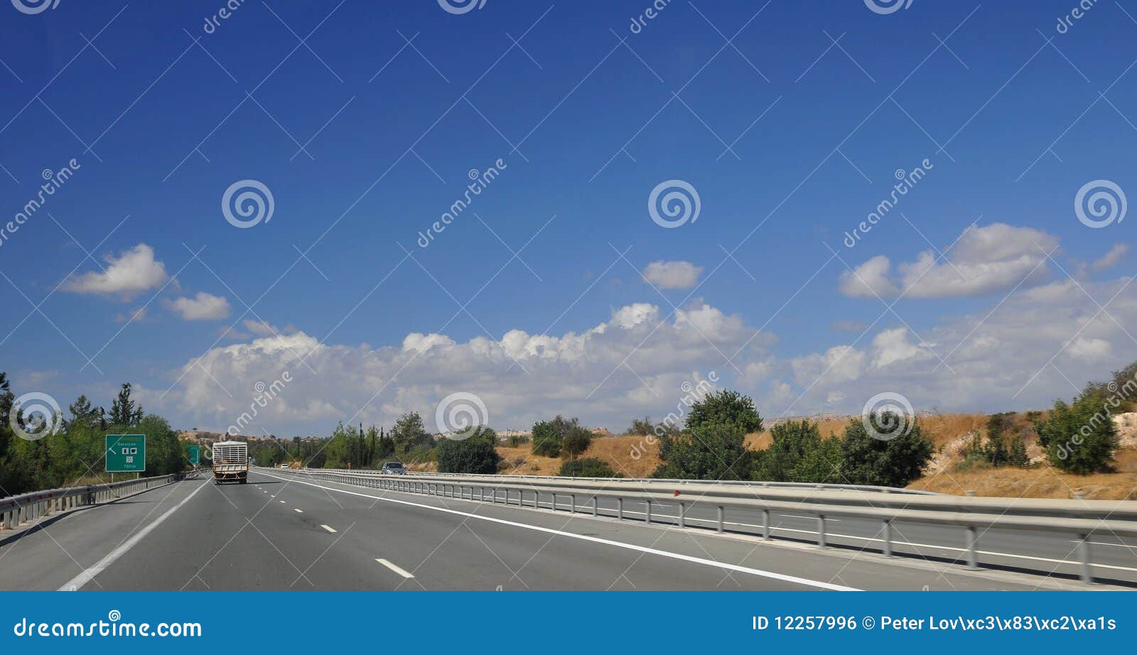 Highway in Cyprus stock photo. Image of transport, transportation ...