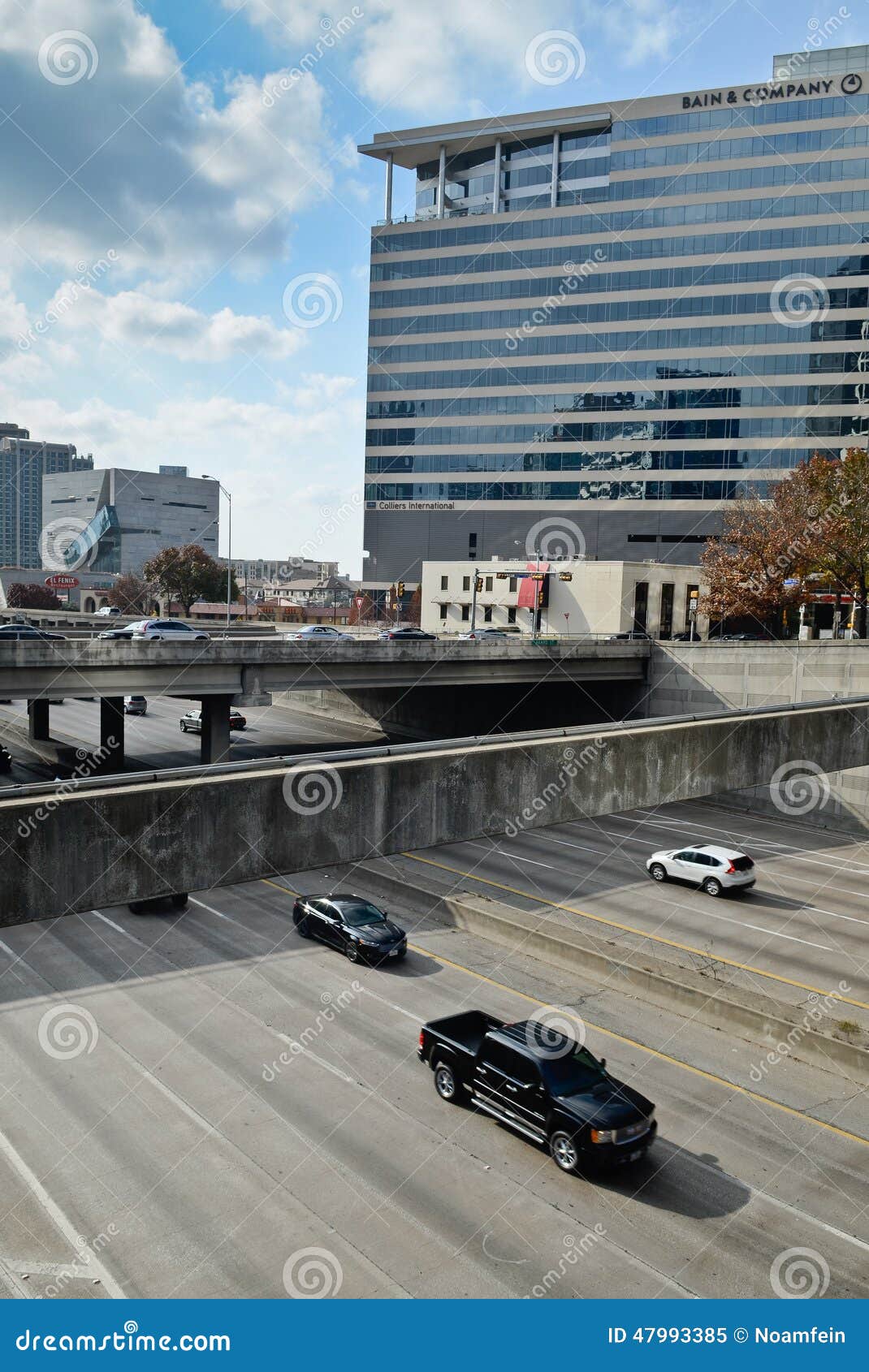 Highway in Dallas editorial image. Image of driving, texas - 47993385