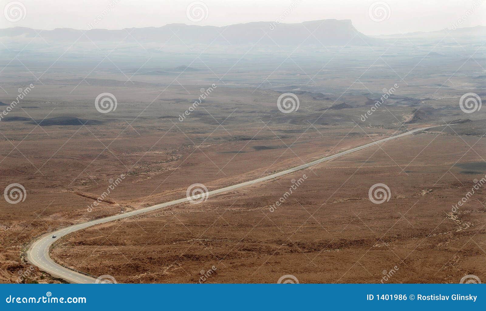 Highway in desert. stock photo. Image of rock, geological - 1401986