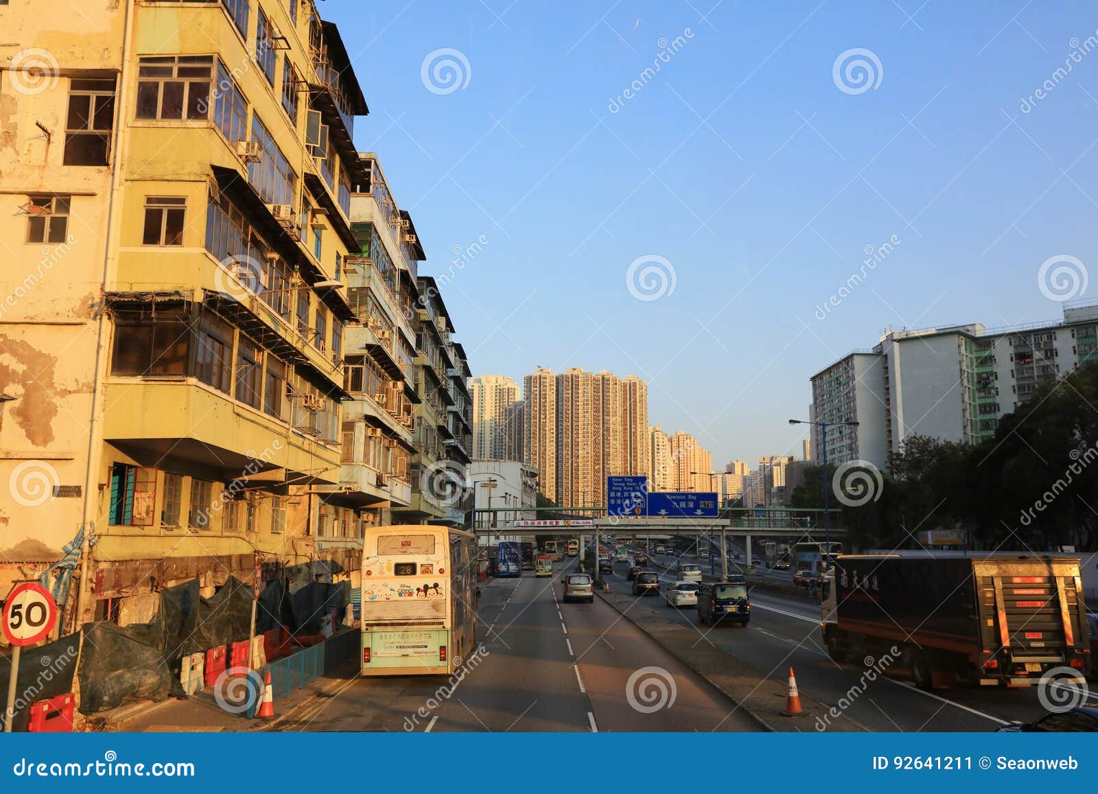The Highway of East Kowloon 2017 Editorial Photo - Image of east, tong ...