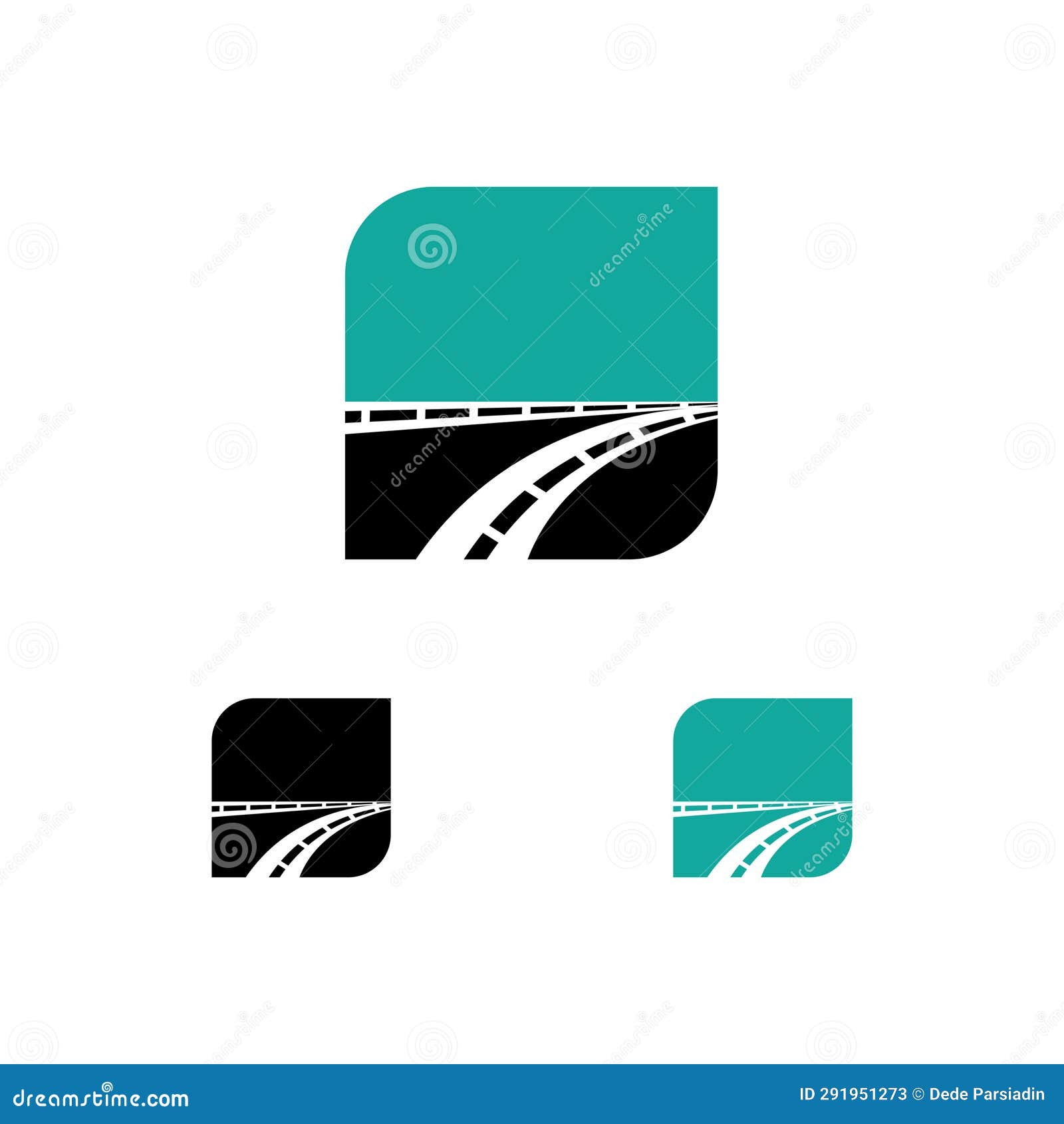 Highway Freeway Road Infrastructure Logo Stock Vector - Illustration of ...