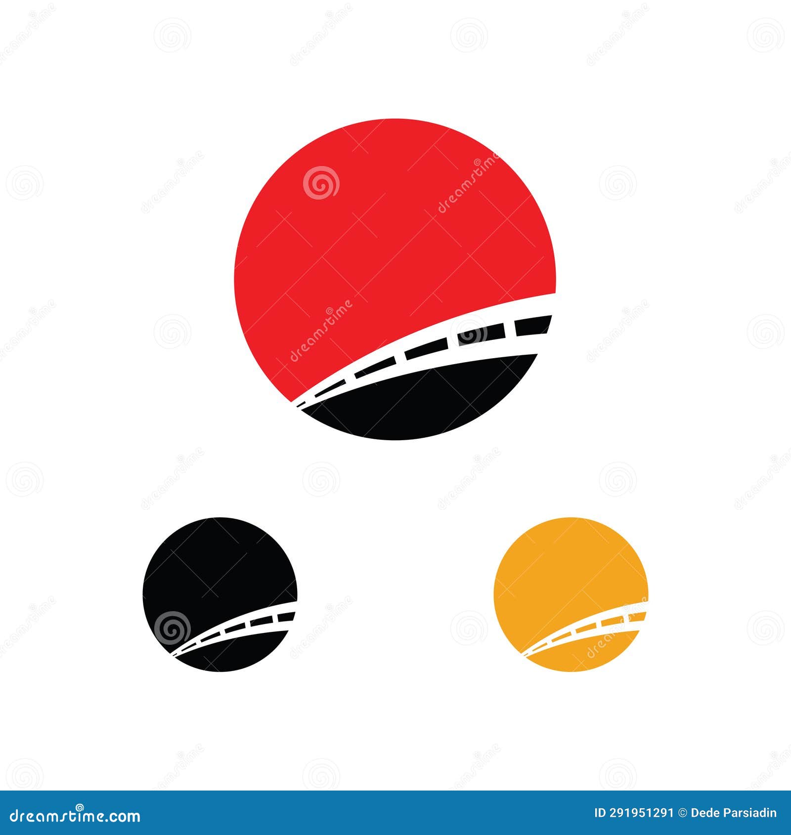 Highway Freeway Road Infrastructure Logo Cartoon Vector | CartoonDealer ...