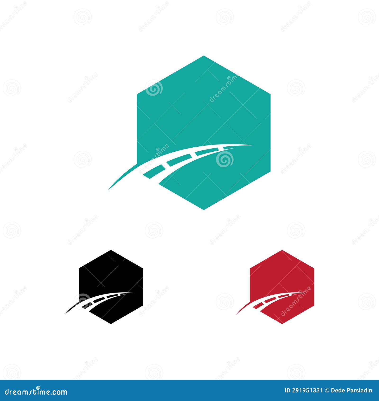 Highway Freeway Road Infrastructure Logo Vector Illustration ...