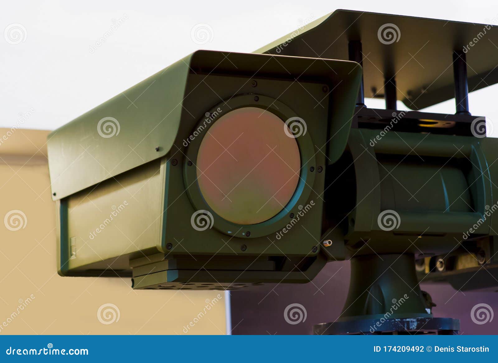 Highway Green Military Vehicle Speed Control Device Stock Photo - Image ...