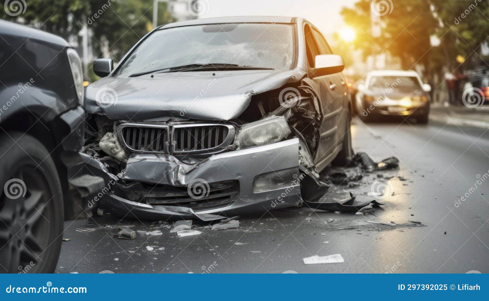 Highway Hazard - the Unfolding of a Two-Vehicle Collision. Generative ...