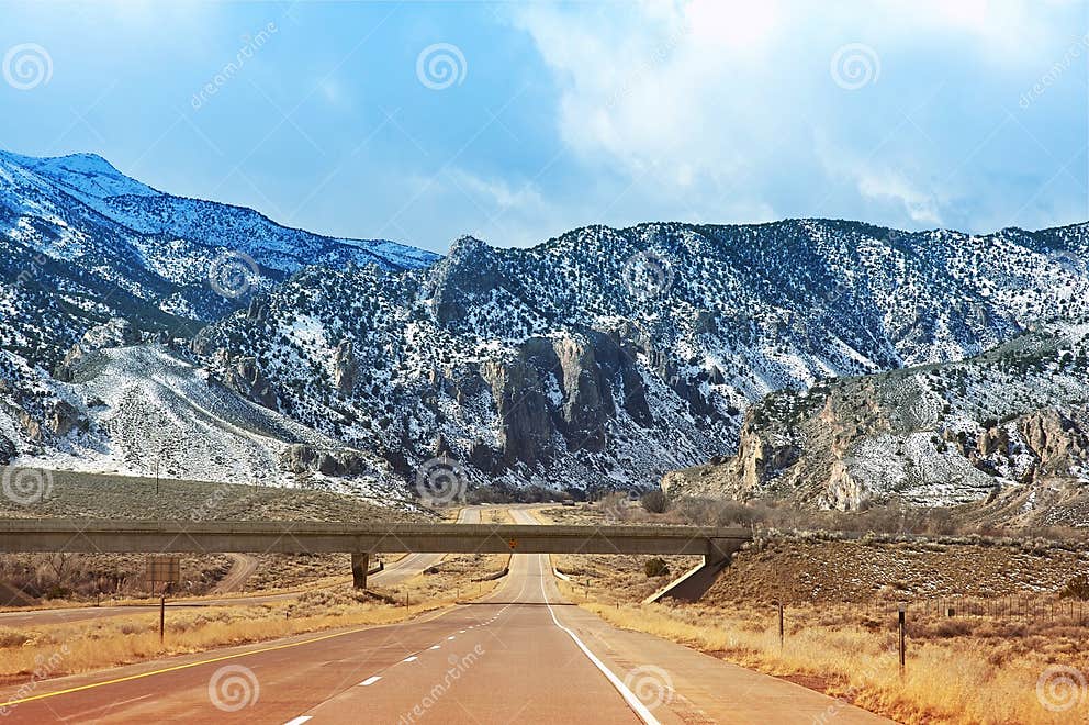 Highway I-15 in Utah stock image. Image of pavement, rough - 25954835