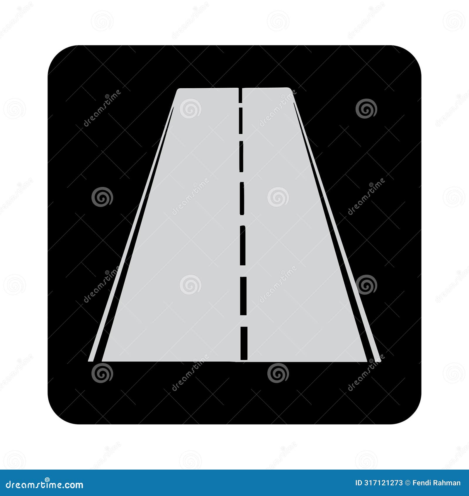 Highway Icon Vectors Illustration Stock Illustration - Illustration of ...