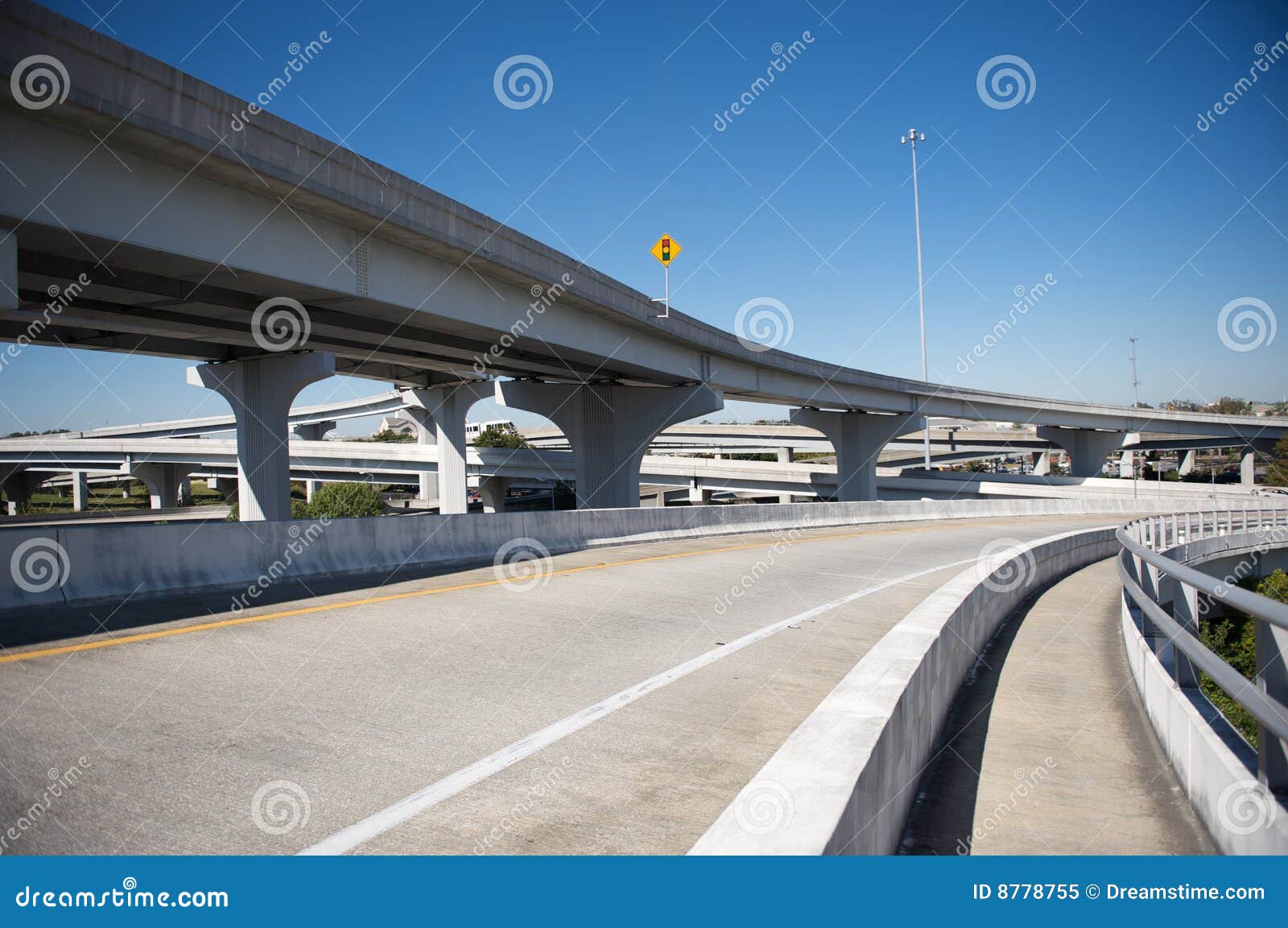 Highway Interchange Royalty Free Stock Photo - Image: 8778755