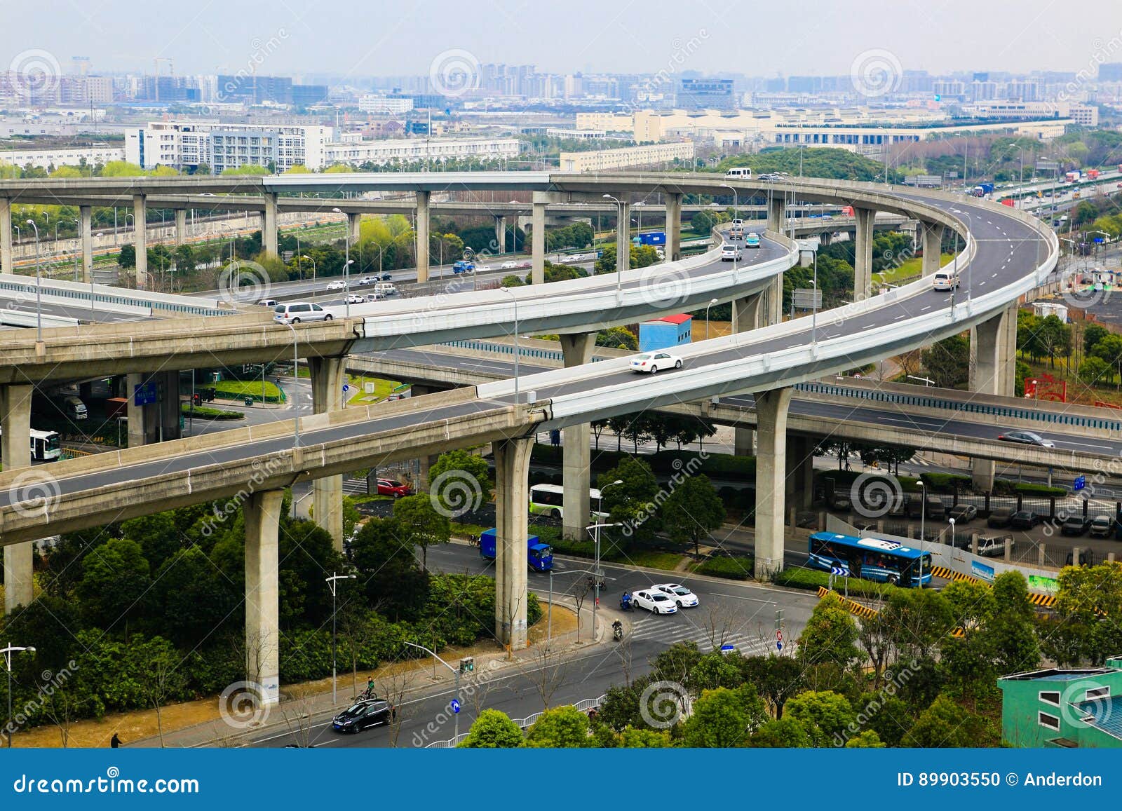 Highway Interchange editorial image. Image of automobile - 89903550