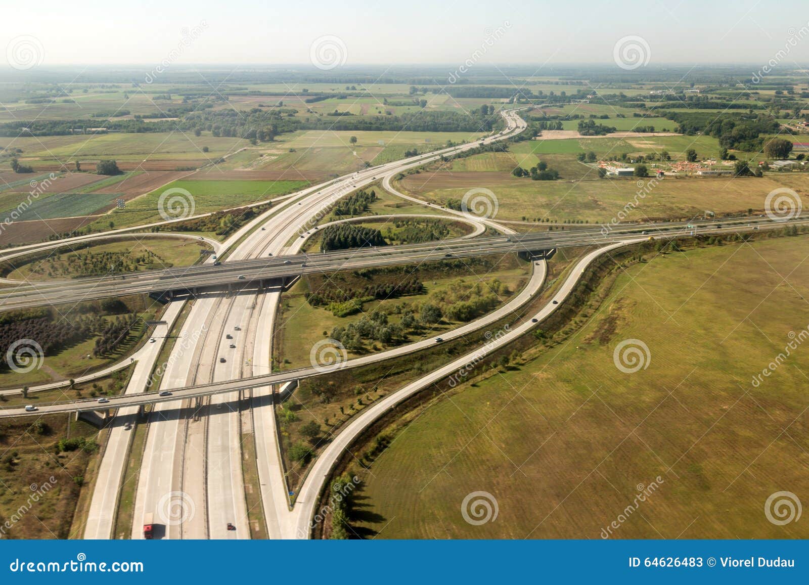 Highway interchange stock image. Image of highway, view - 64626483