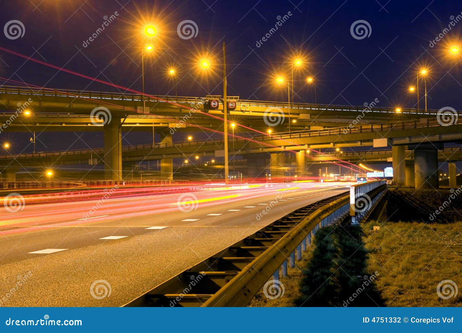 Highway Junction stock photo. Image of steet, infrastructure - 4751332