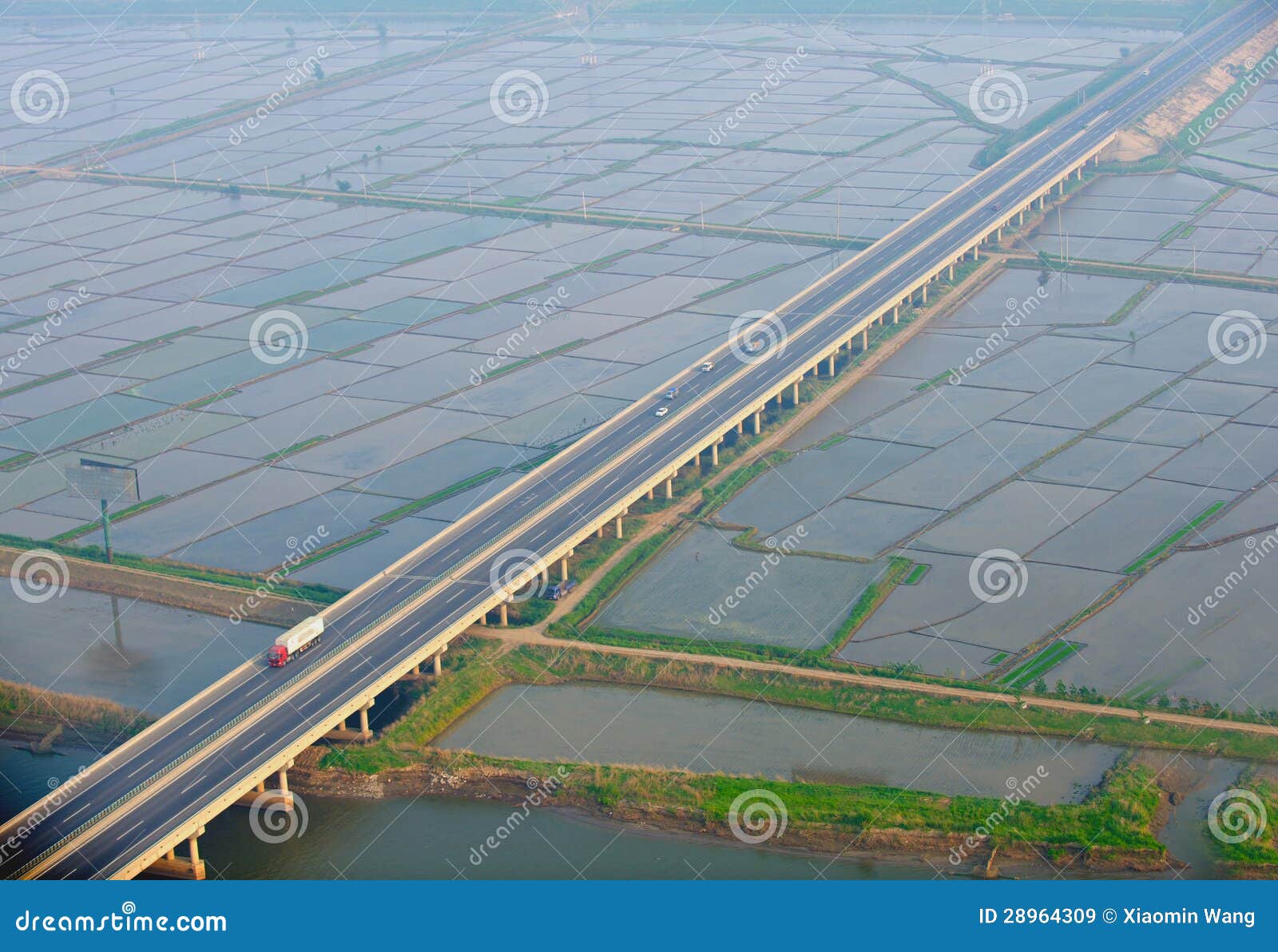 Highway junction, aerial stock image. Image of blue, freeway - 28964309