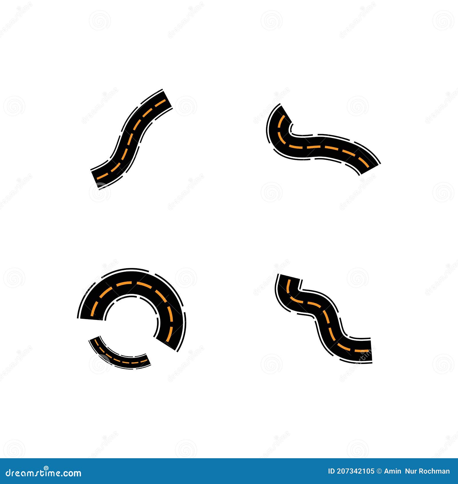 Highway Logo And Symbol Illustration Cartoon Vector | CartoonDealer.com ...