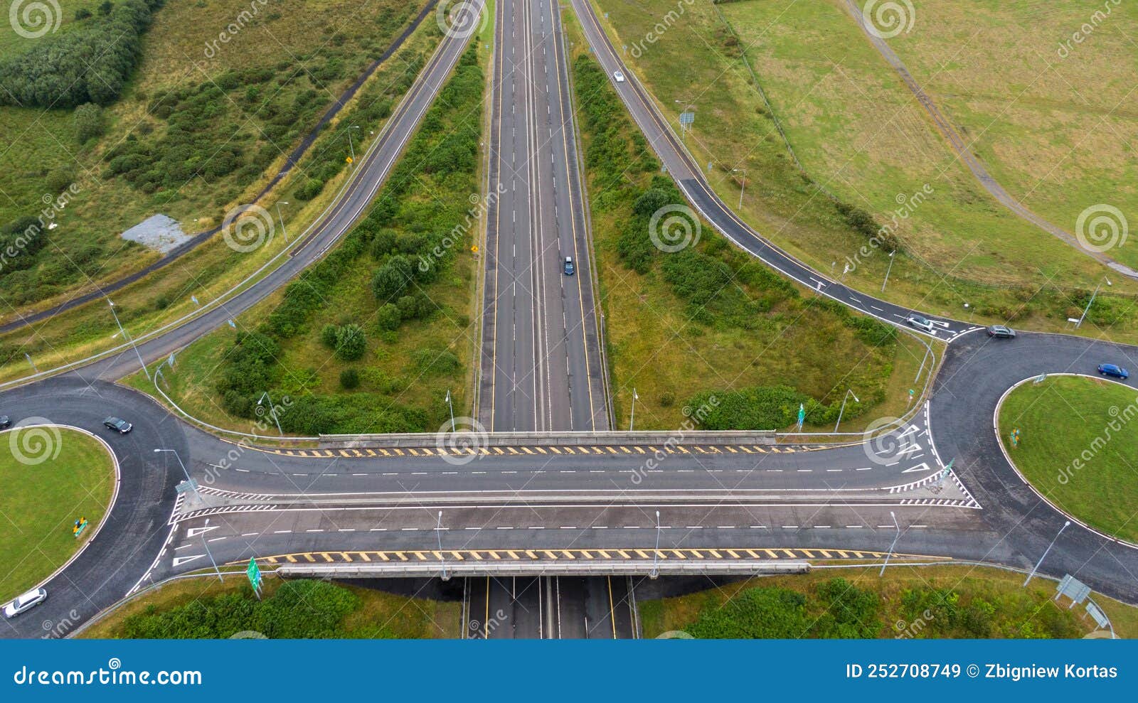 Highway M18, Section from Limerick To Ennis View of Exit To Ennis ...