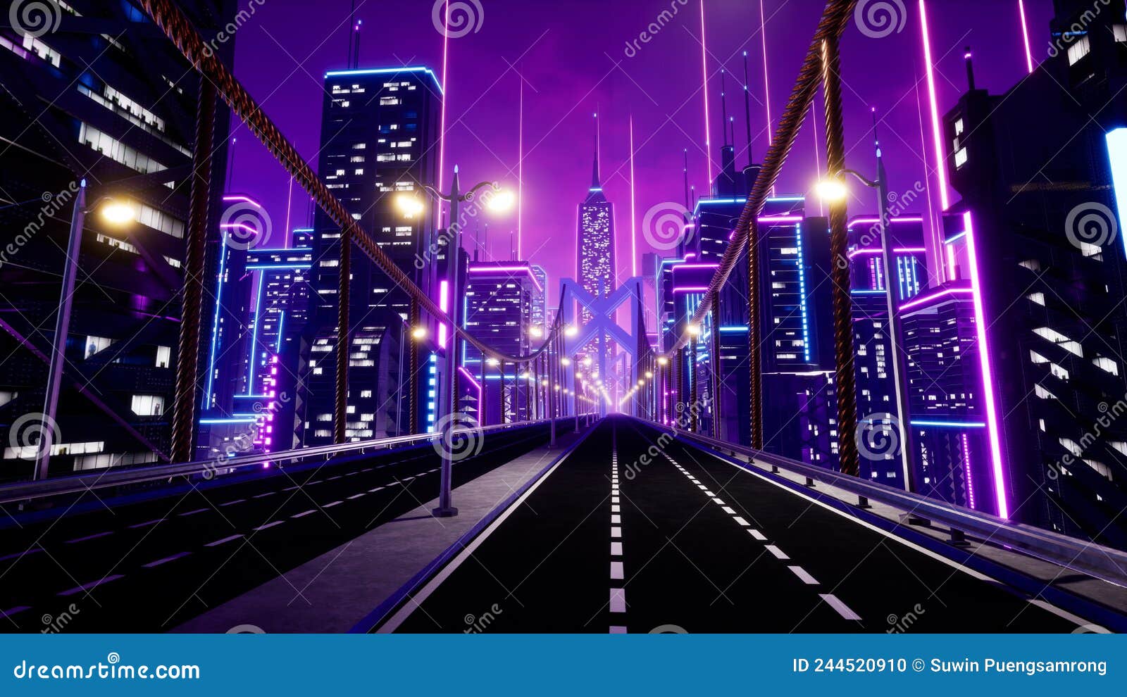 Metaverse City Concept, 3d Render Stock Photo | CartoonDealer.com ...