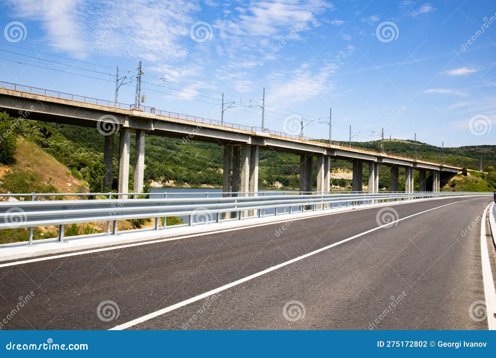 Highway in nature stock photo. Image of outdoors, driving - 275172802
