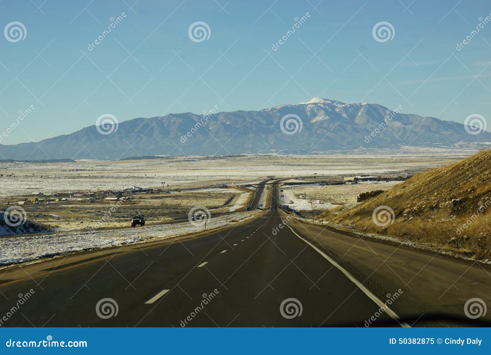 The highway. stock image. Image of travel, driving, pavement - 50382875